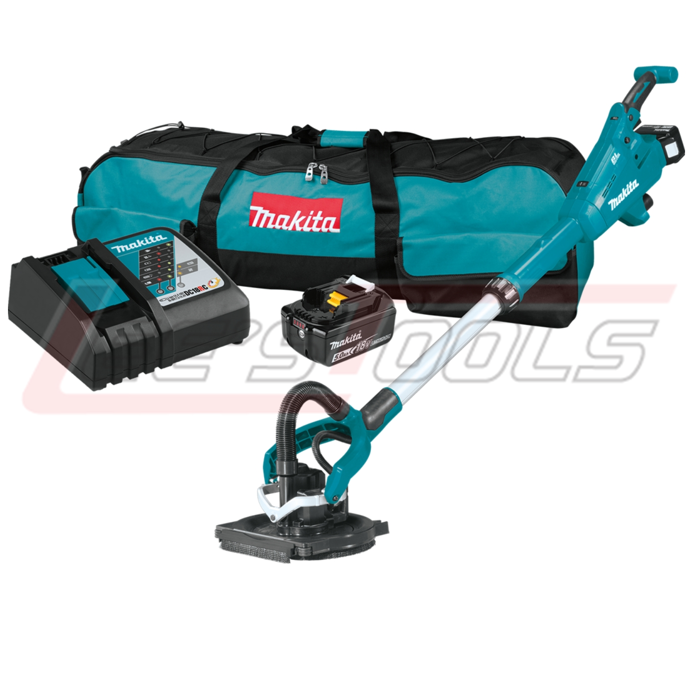 MAKITA XLS01T 18V LXT Brushless AWS Capable 9" Drywall Sander 5.0Ah Ki – Lees Tools