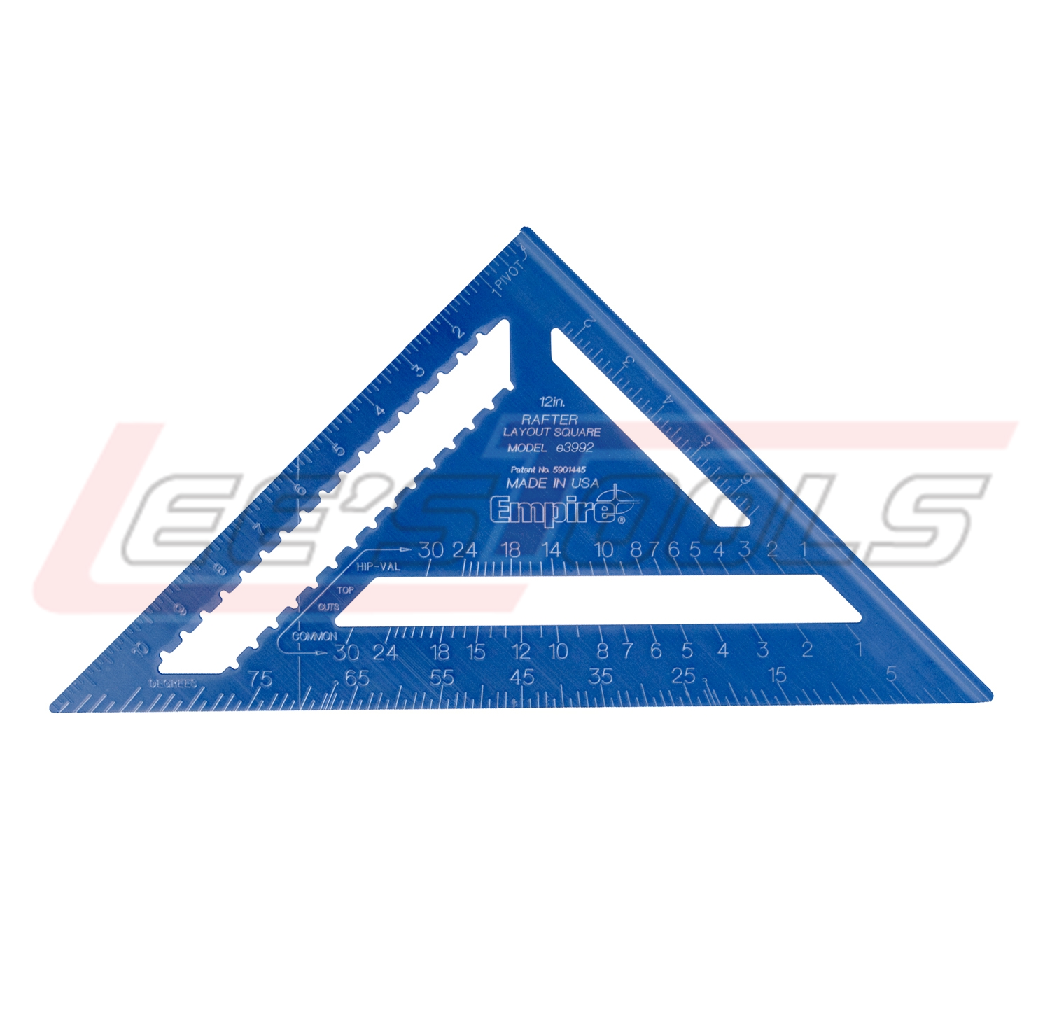 EMPIRE E3992 12" TRUE BLUE* Hi-Vis Rafter Square with Manual – Lees Tools