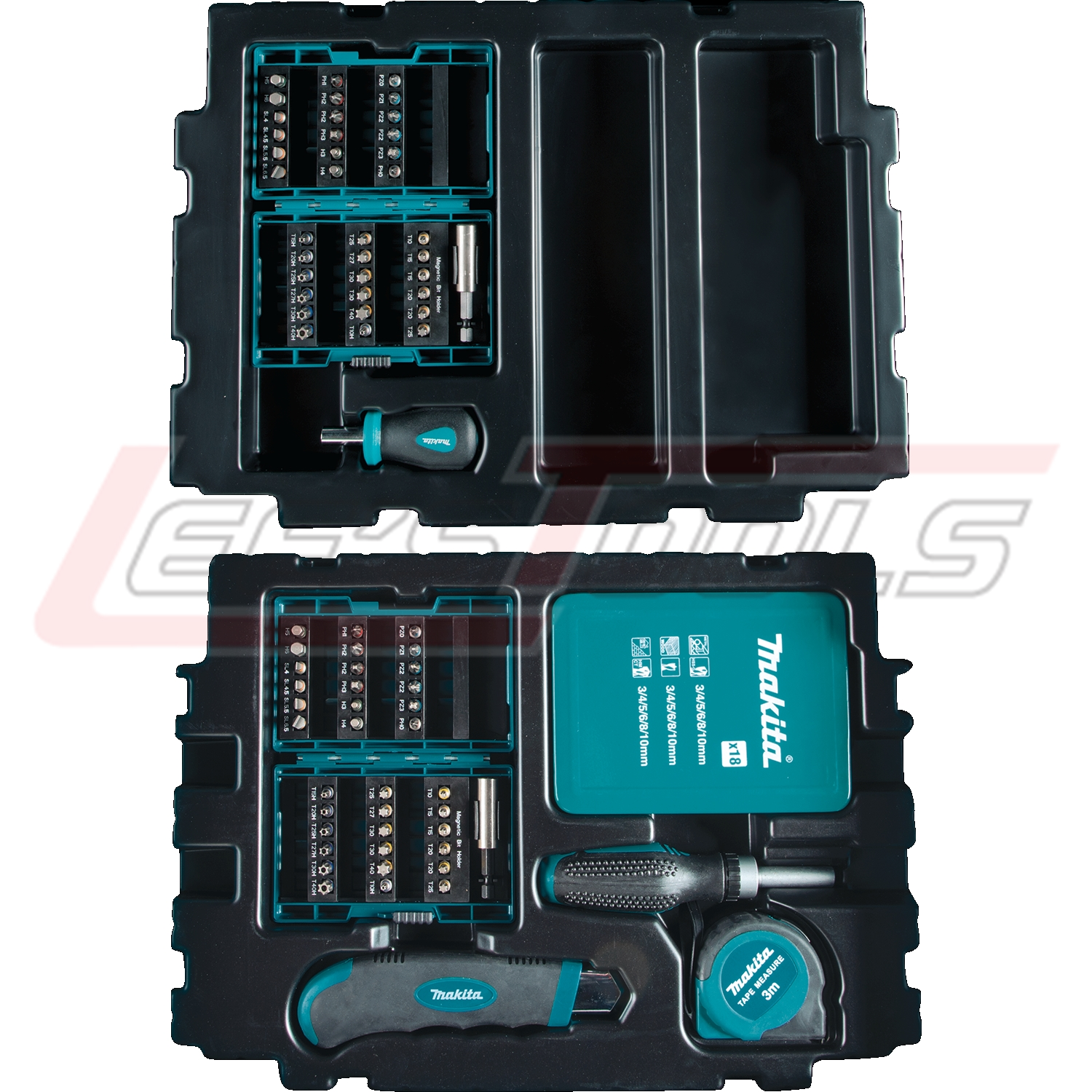 MAKITA B-49725 96 Pc. Metric Bit and Hand Tool Set – Lees Tools