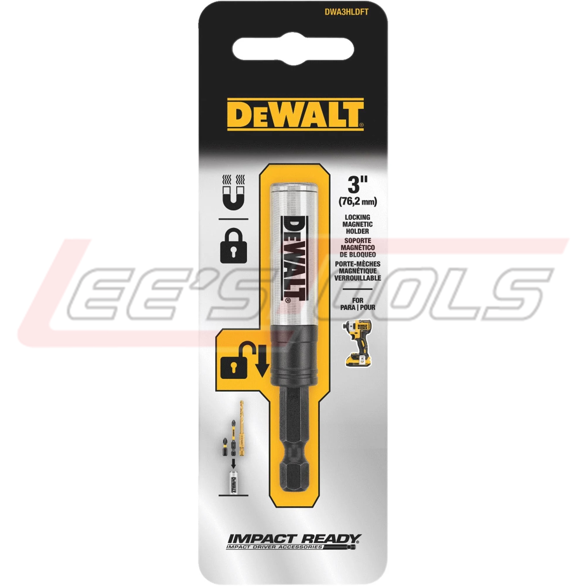 DEWALT DWA3HLDFT N IMPACT READY HOLDER – Lees Tools