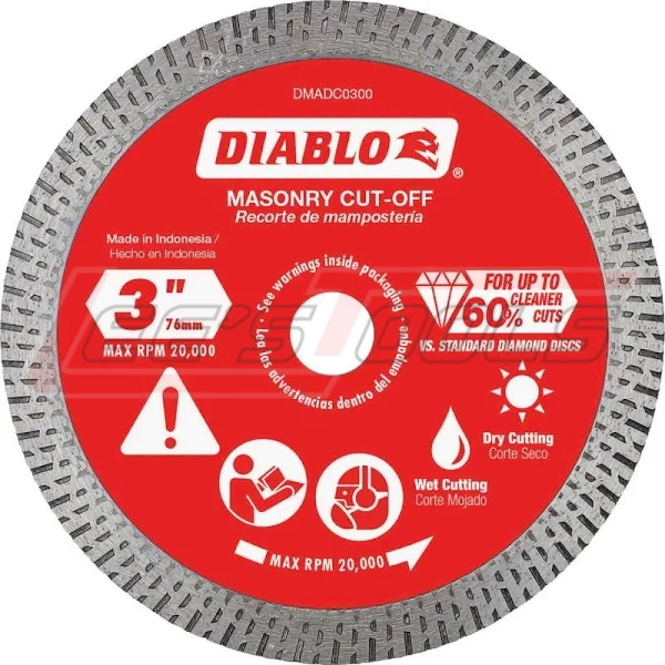 FREUD DMADC0300 DIABLO 3 DIAMOND CONTINUOUS – Lees Tools