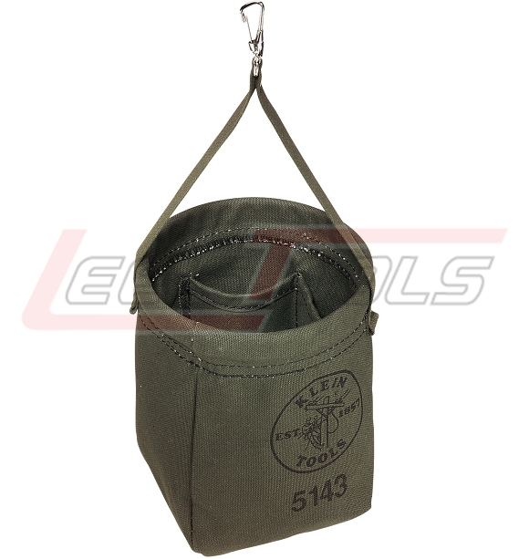 KLEIN 5143 Canvas Tapered-Bottom Bag – Lees Tools